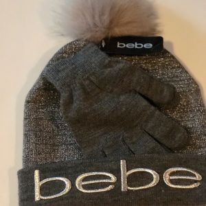 bebe | Accessories | Bebe Hat And Glove Set | Poshmark